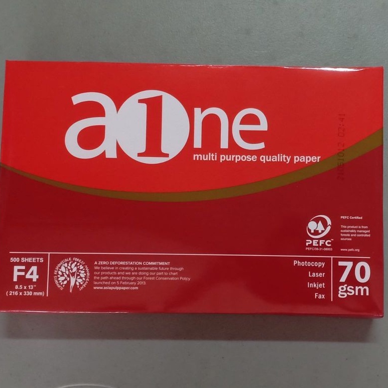 Jual kertas multifungsi Aone F4 70gsm | Shopee Indonesia