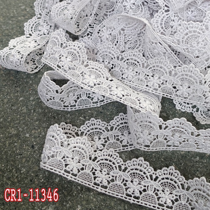 Jual Kain Renda / Kain Renda Bordir Giper CR1- 11346 (L: -/+ 3 cm ...