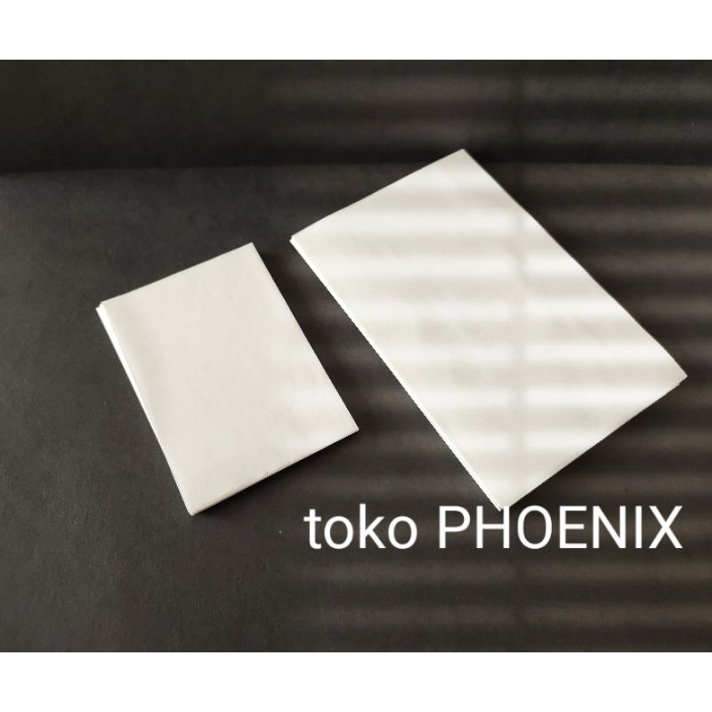 Jual kertas puyer / perkamen potong ukuran 9 x 13 cm | Shopee Indonesia