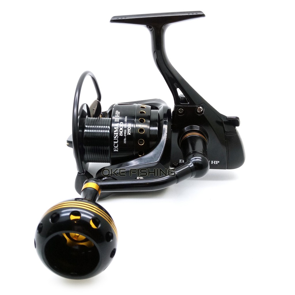 Jual Reel Ryobi ECUSIMA-3 HP Power Handle 7 Ball Bearing - Variasi ...