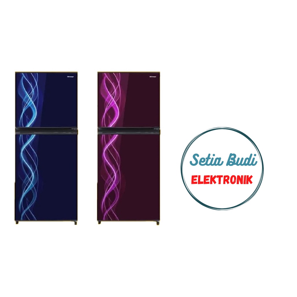 Jual Kulkas / LEMARI ES 2 Pintu Sharp SJ-197ND / SJ197ND / 197ND / 197 ...