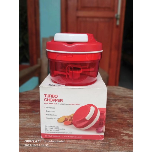 Jual turbo chopper Tupperware | Shopee Indonesia
