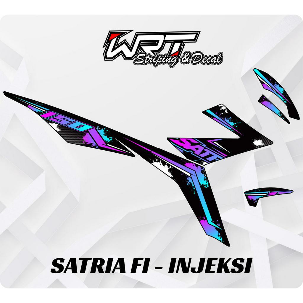 Jual Striping Stiker Satria FI Injeksi-Satria Injeksi Rainbow | Shopee ...