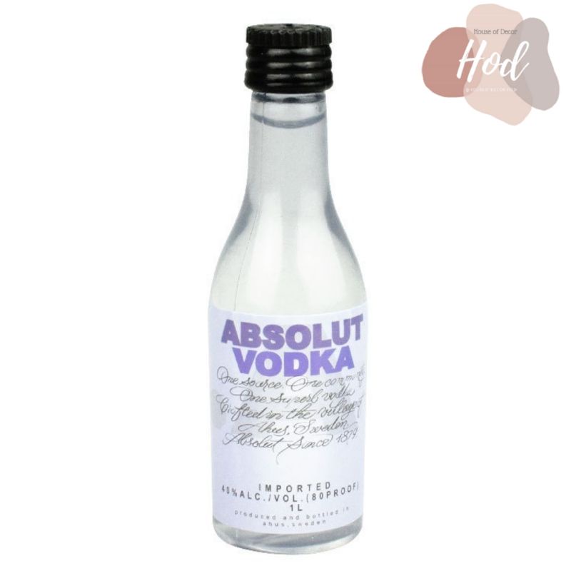 Jual Topper Miniatur Botol Bir Whiskey Heineken Vodka Roko Untuk Hiasan ...