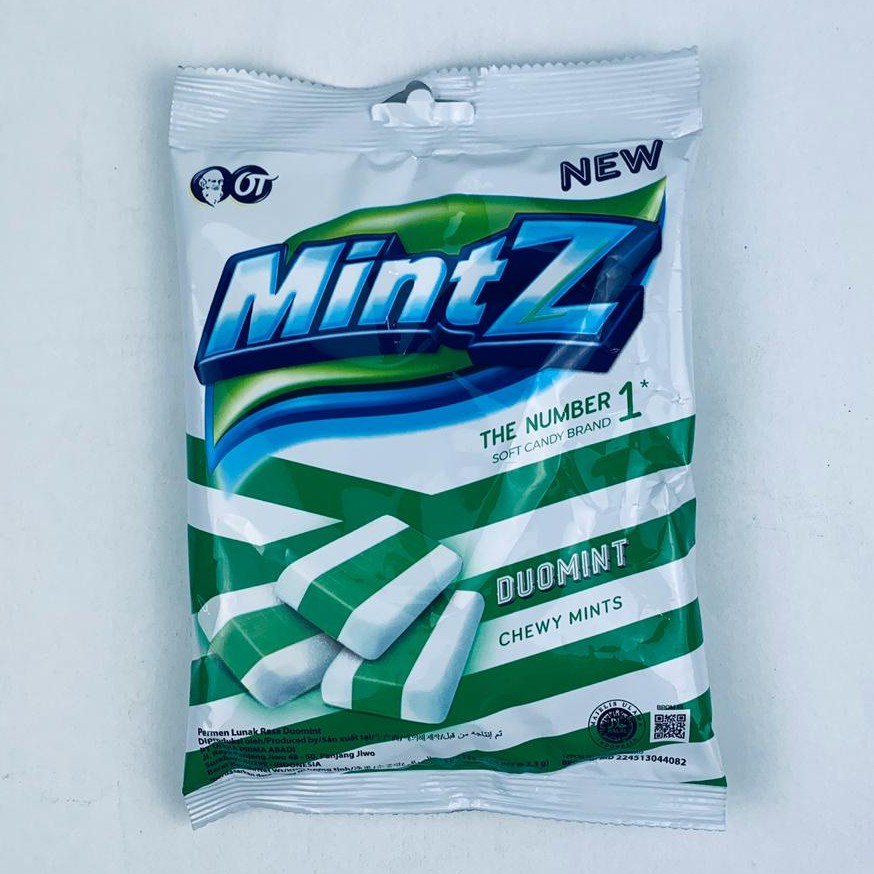Jual PERMEN MINTZ THE NUMBER 1 DUOMINT CHEWY MINTS ISI 50 PCS | Shopee ...