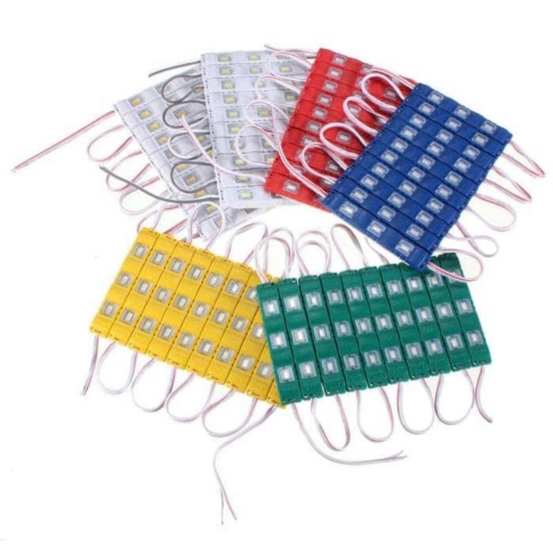 Jual LAMPU LED STRIP 3 MATA LED MODULE SMD 5630 5730 12 V LED MODUL 3 MATA | Shopee Indonesia