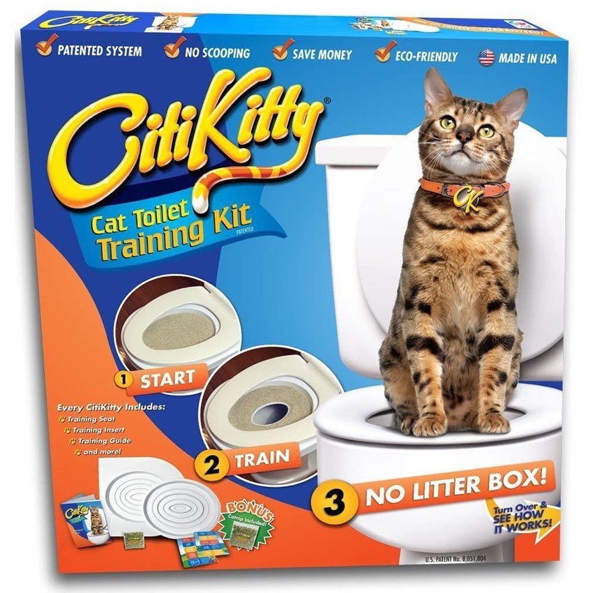 Jual CitiKitty Cat Toilet Training Kit Alat Latihan Kucing Buang Air ...