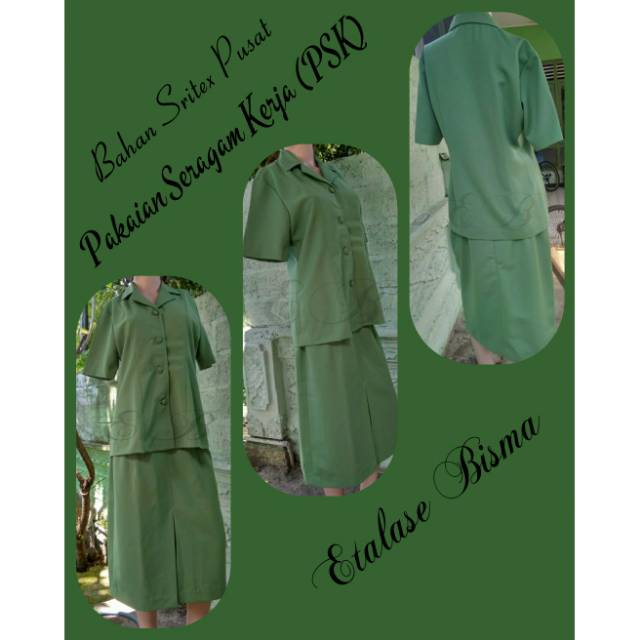 Jual FREE LENCANA PERSIT Baju Seragam Harian (BSH) PERSIT | Shopee ...