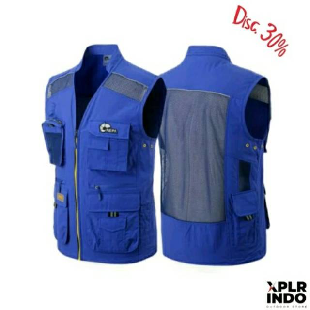 Jual Rompi Vest Outdoor Gunung Tactical Hunting Mancing Hiking Motor ...