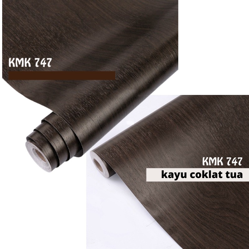 Jual [GD] WALLPAPER KAYU ROASTED WOOD KMK 747 KAYU COKLAT TUA DEKORASI ...