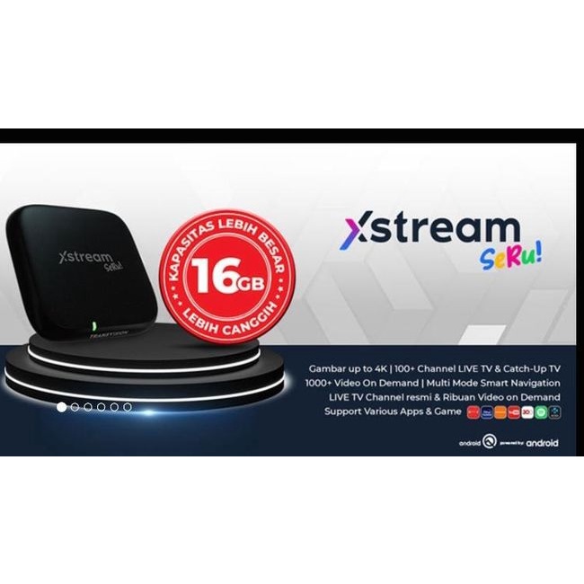 Jual TV Box Android Transvision Xstream Seru ROM 16GB +Xstream Diamond ...