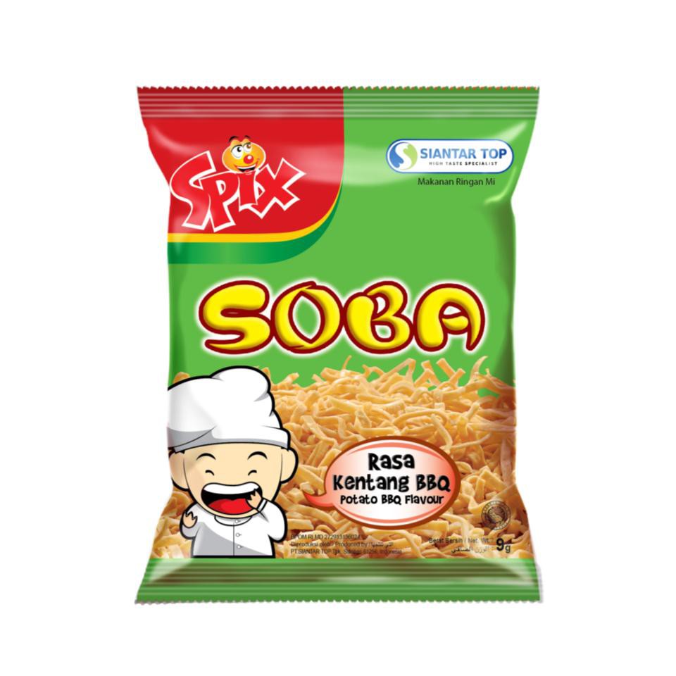 Jual SIANTAR TOP Spix Soba Mie Potato BBQ 10 g x 5 | Shopee Indonesia