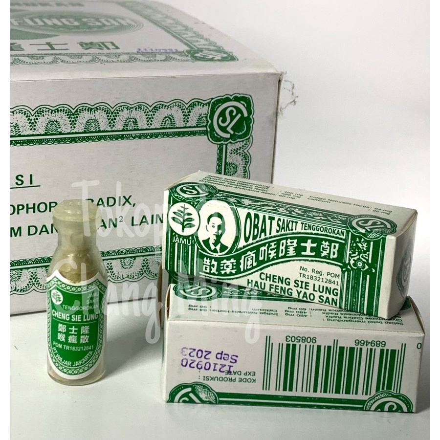 Jual Cheng Sie Lung Hau Fung San Obat Sariawan Sakit Tenggorokan ...