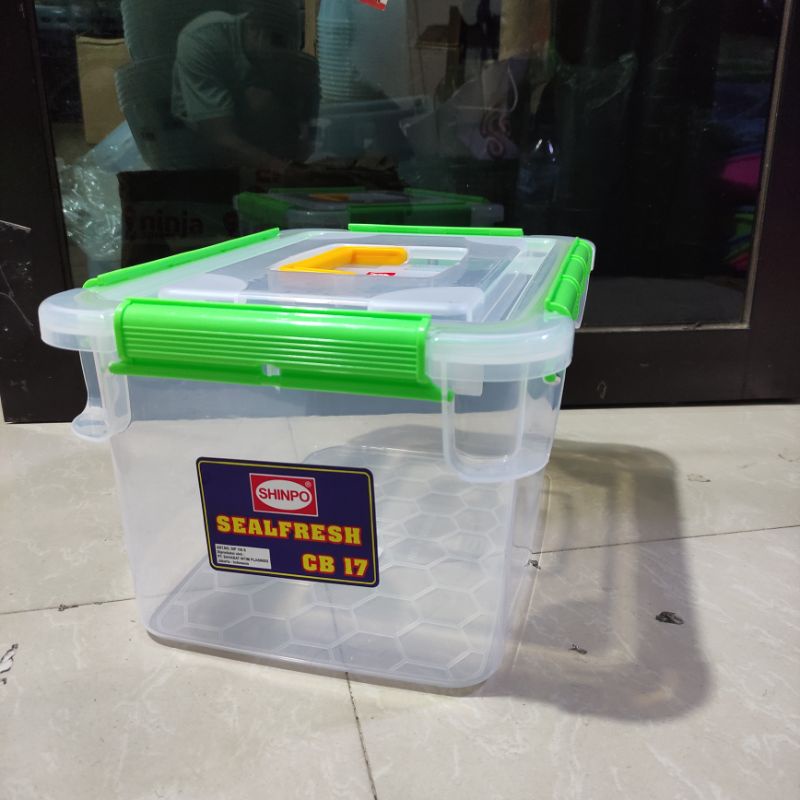 Jual KONTAINER BOX PLASTIK CONTAINER BOX PENYIMPANAN BARANG SIZE 25-30 ...