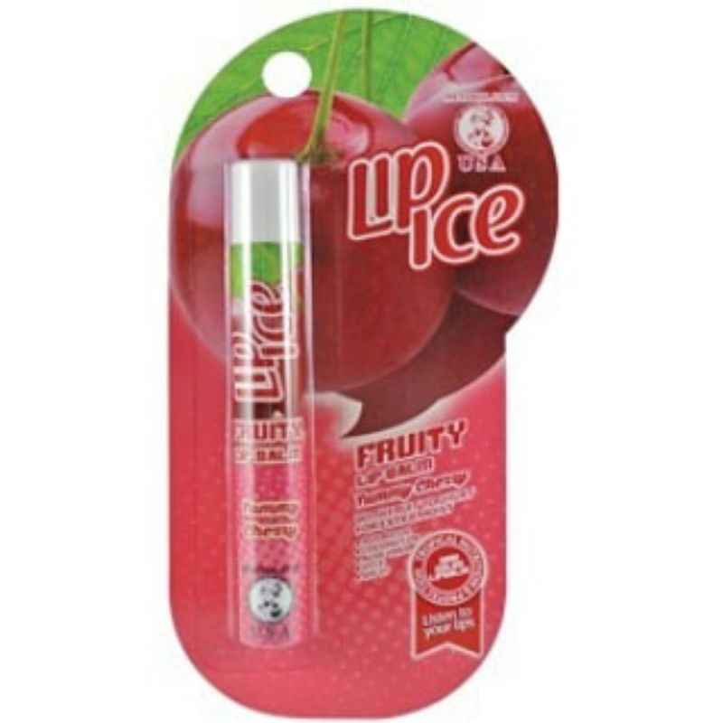 Jual lip ice fruity lip balm cherry | Shopee Indonesia