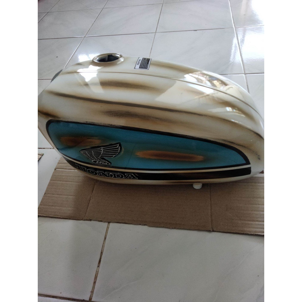 Jual TANGKI CB PUTIH BIRU BLADUS | Shopee Indonesia