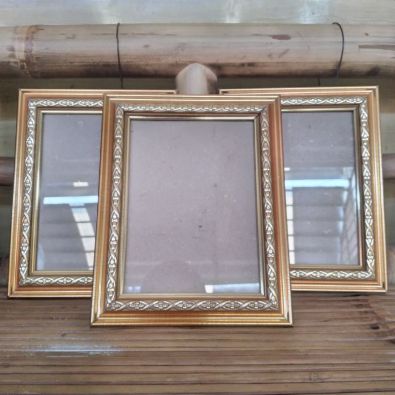 Jual FRAME PHOTO 5R GOLD | PIGURA PHOTO | FRAME FIBER MINI | BINGKAI ...