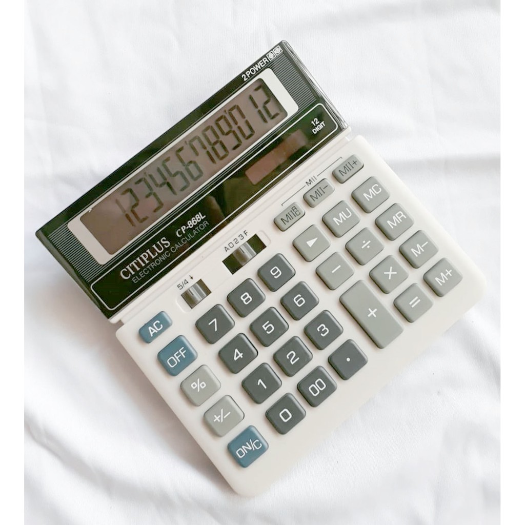 Jual KALKULATOR CITIPLUS CP 868L - 12 DIGIT - BIG DISPLAY - KALKULATOR ...