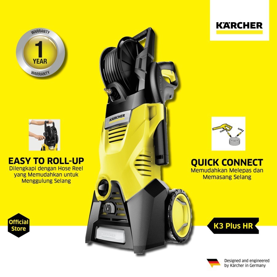 Jual Karcher K3 HR Jet Cleaner Karcher K 3 Plus HR + Foam Lance ...
