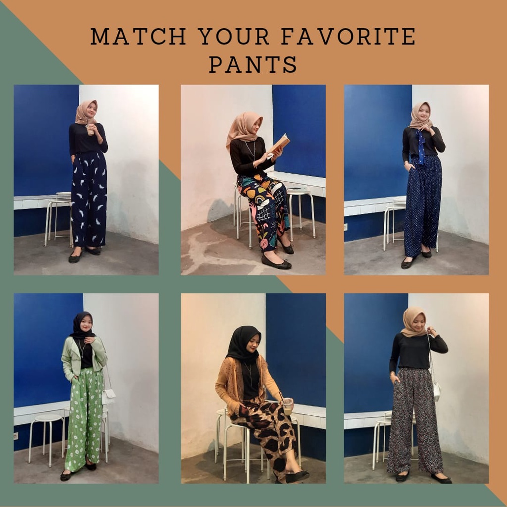 Jual Kulot Rayon Motif Premium | Shopee Indonesia
