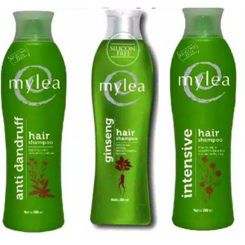 Jual Mylea Shampoo Ginseng Anti Dandruff Intensive 200ml | Shopee Indonesia