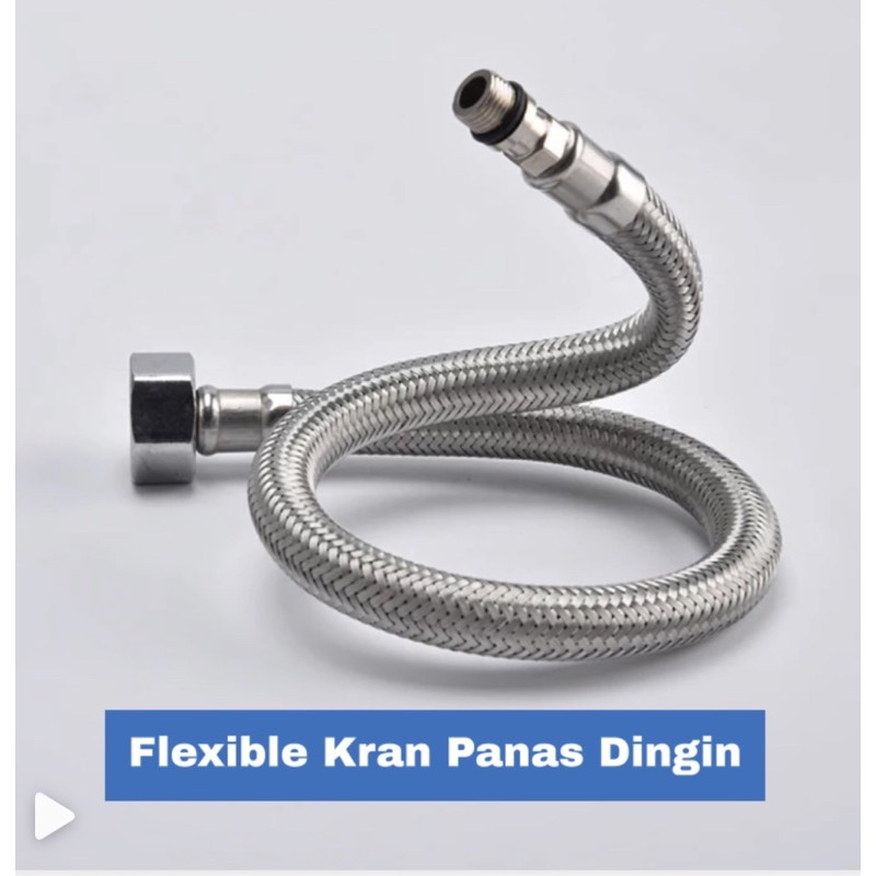 Jual Selang Fleksibel - Flexible Hose Untuk Kran Wastafel Mixer Meja ...