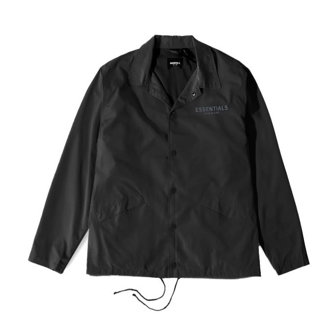 Jual FOG Essentials Coaches Jacket Black - S Lc | Shopee Indonesia