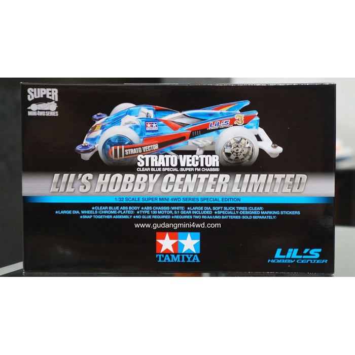 Jual Tamiya Strato Vector Clear Blue Special (Sfm) Lil'S Hobby 92352 ...