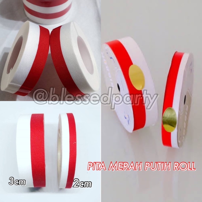Jual PITA ROLL GULUNG MERAH PUTIH DEKORASI KEMERDEKAAN DIRGAHAYU RI ...