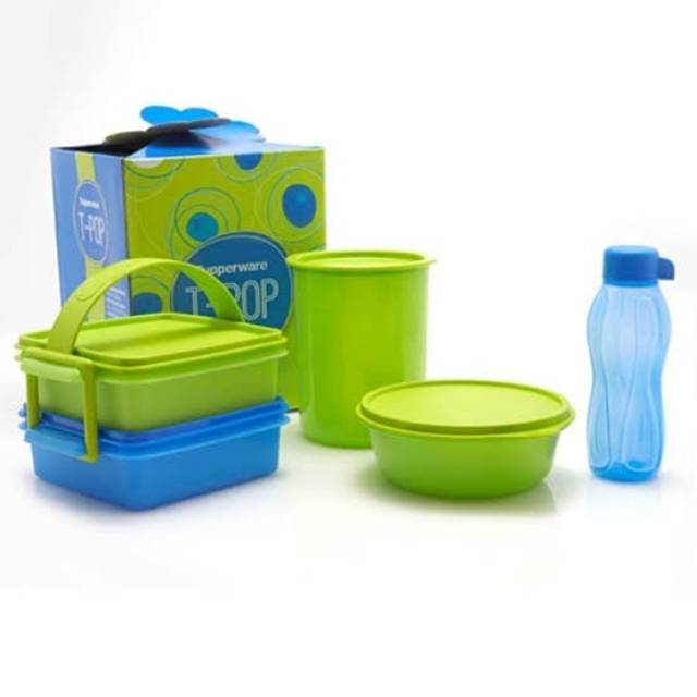 Jual Tupperware T-POP set (1 set isi 5 pcs) | Shopee Indonesia