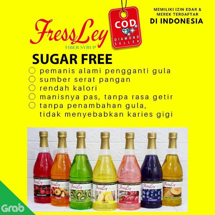 Jual FRESHLEY FIBER SYRUP/SIRUP SUGAR FREE BEBAS GULA - ORIGINAL ...