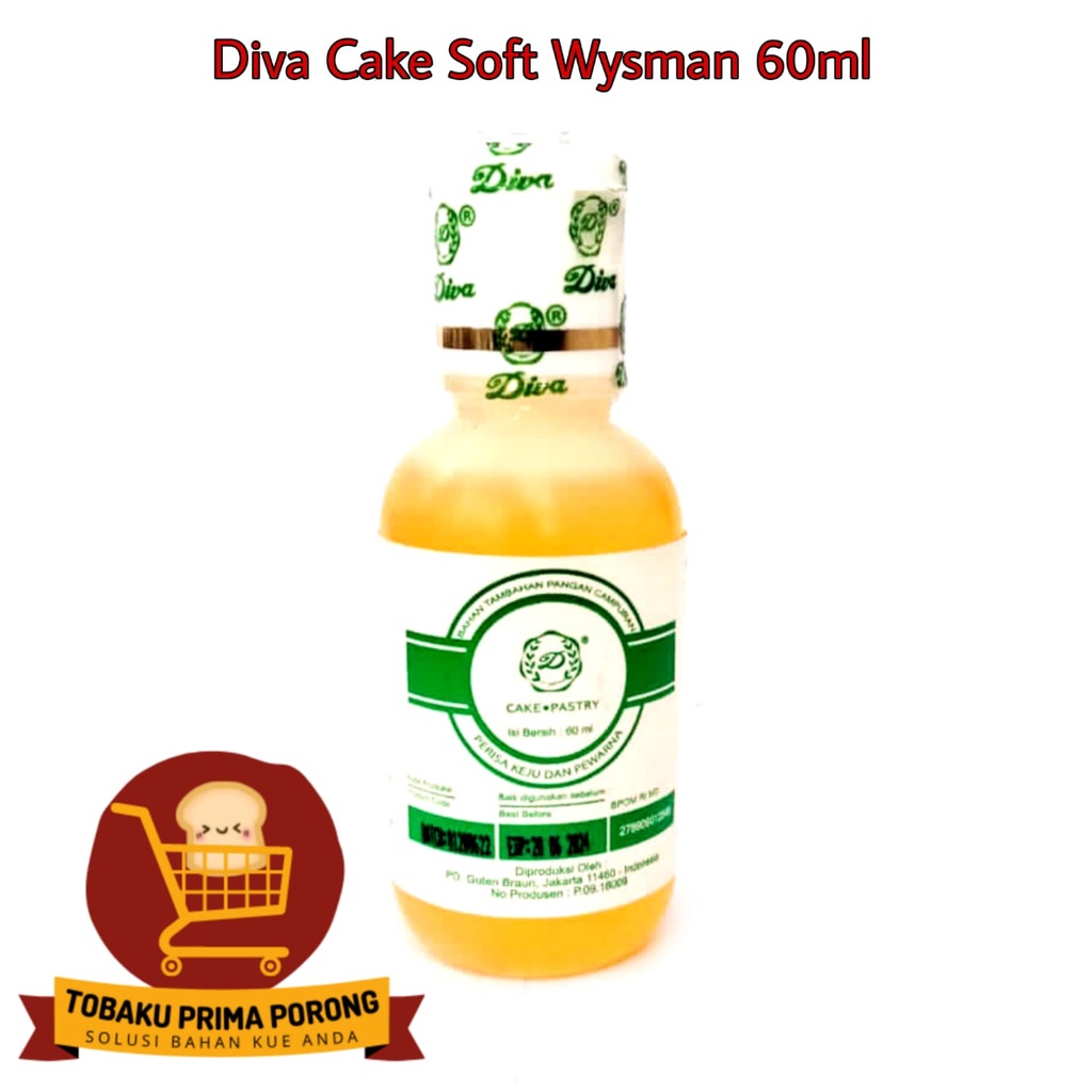 Jual DIVA Cake - Bread - Pastry Softener / Penambah Aroma Kue ...