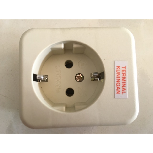 Jual Terminal listrik kuningan isi 1 lubang colokan | Shopee Indonesia