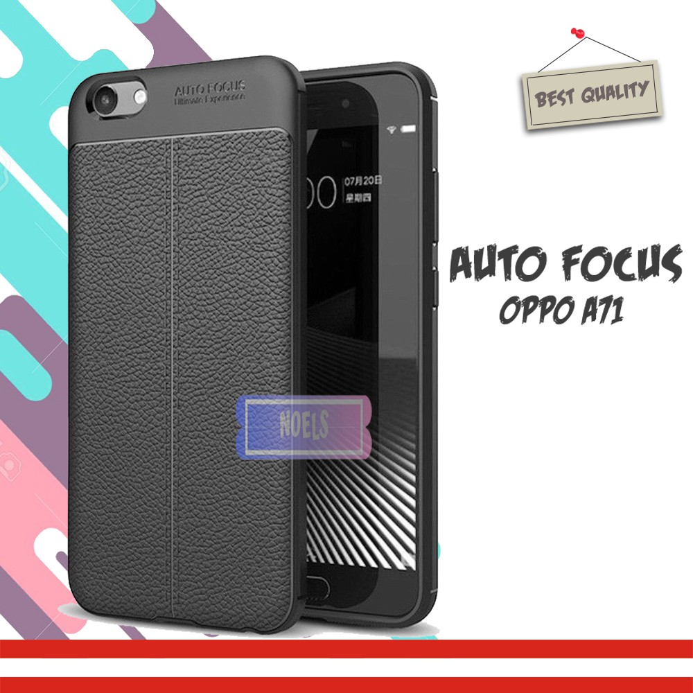 Jual Case Auto Focus Oppo A71 Softcase Auto Focus Leather Experience ...