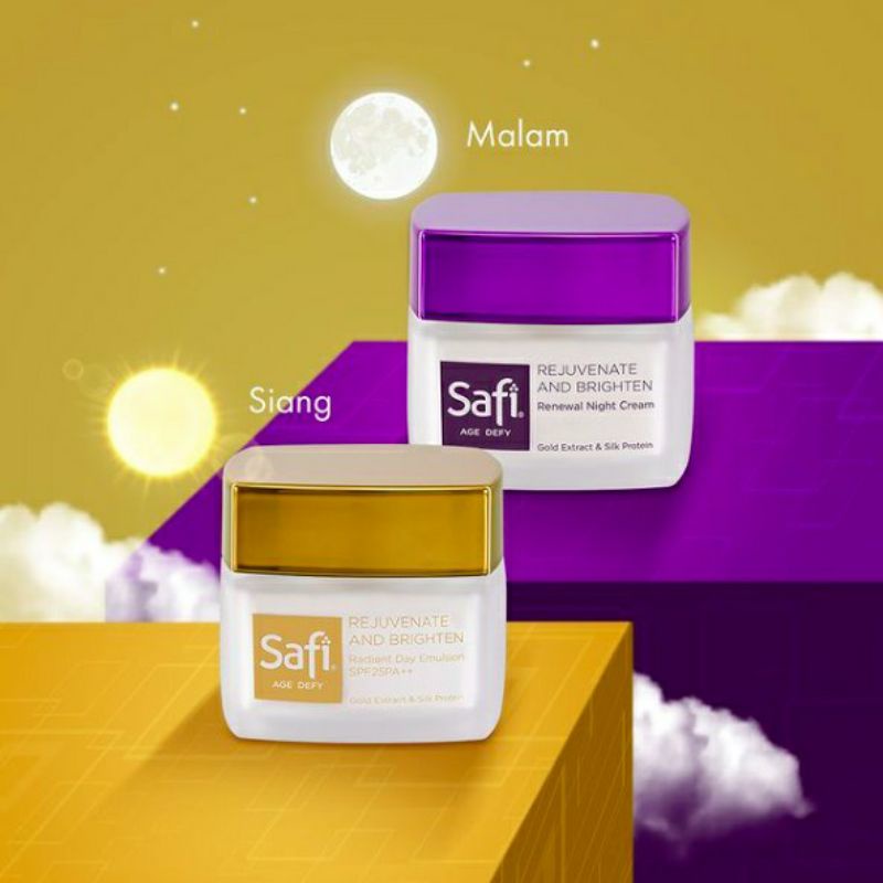 Jual Safi Age Defy Day / Night Cream (NEW FORMULA) | Shopee Indonesia