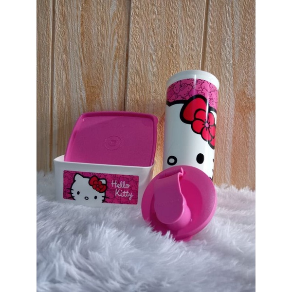 Jual TUPPERWARE HELLO KITTY BREAKTIME | Shopee Indonesia