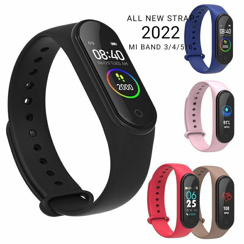 Jual Strap Mi Band 3/4/5/6 Tali Pengganti Mi Band 3/4/5/6 Polos | Shopee Indonesia