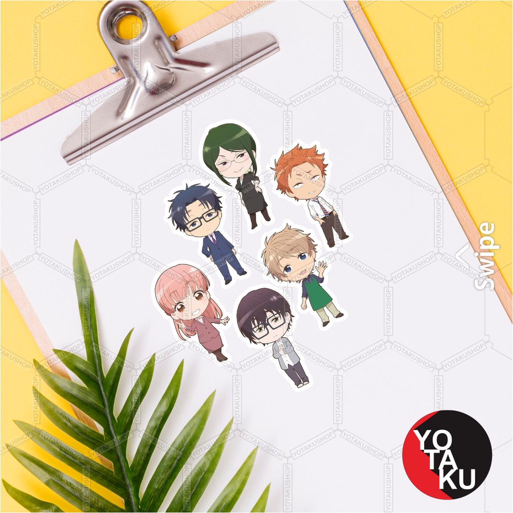 Jual Stiker Sticker Anime Wotakoi Love is Hard for Otaku SA10203 ...