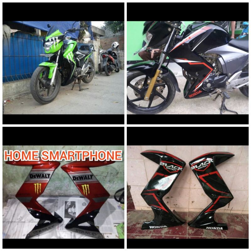 Jual Half Fairing New Megapro model ninja z250 | Shopee Indonesia