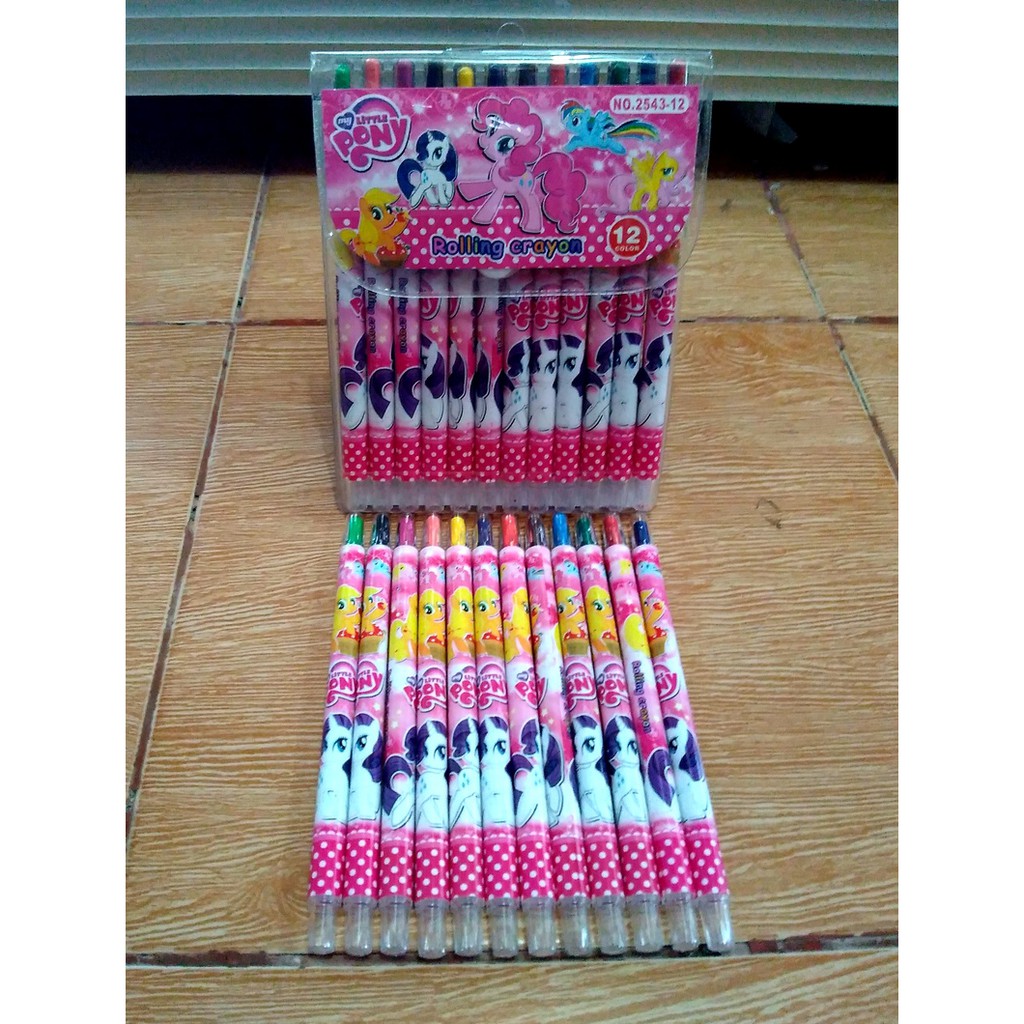 Jual Crayon Putar Little Pony, Krayon Putar, Rolling Crayon | Shopee ...