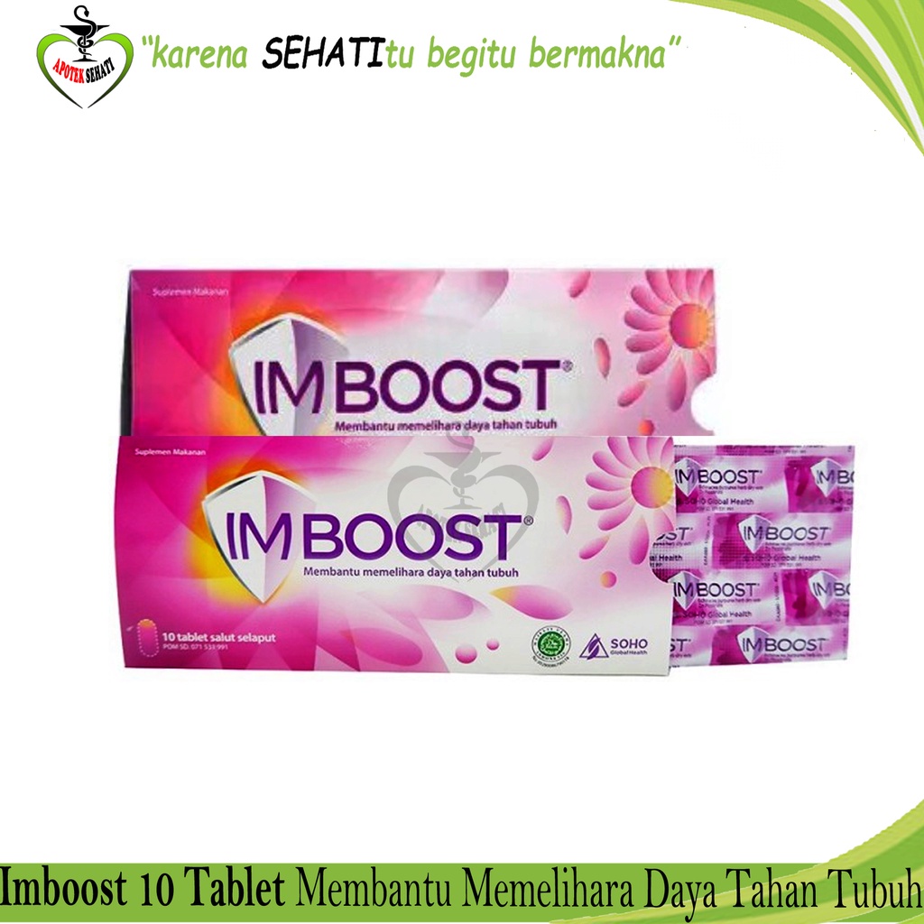 Jual All Varian Imboost Tablet Imun Suplemen Daya Tahan Tubuh Im Boost ...