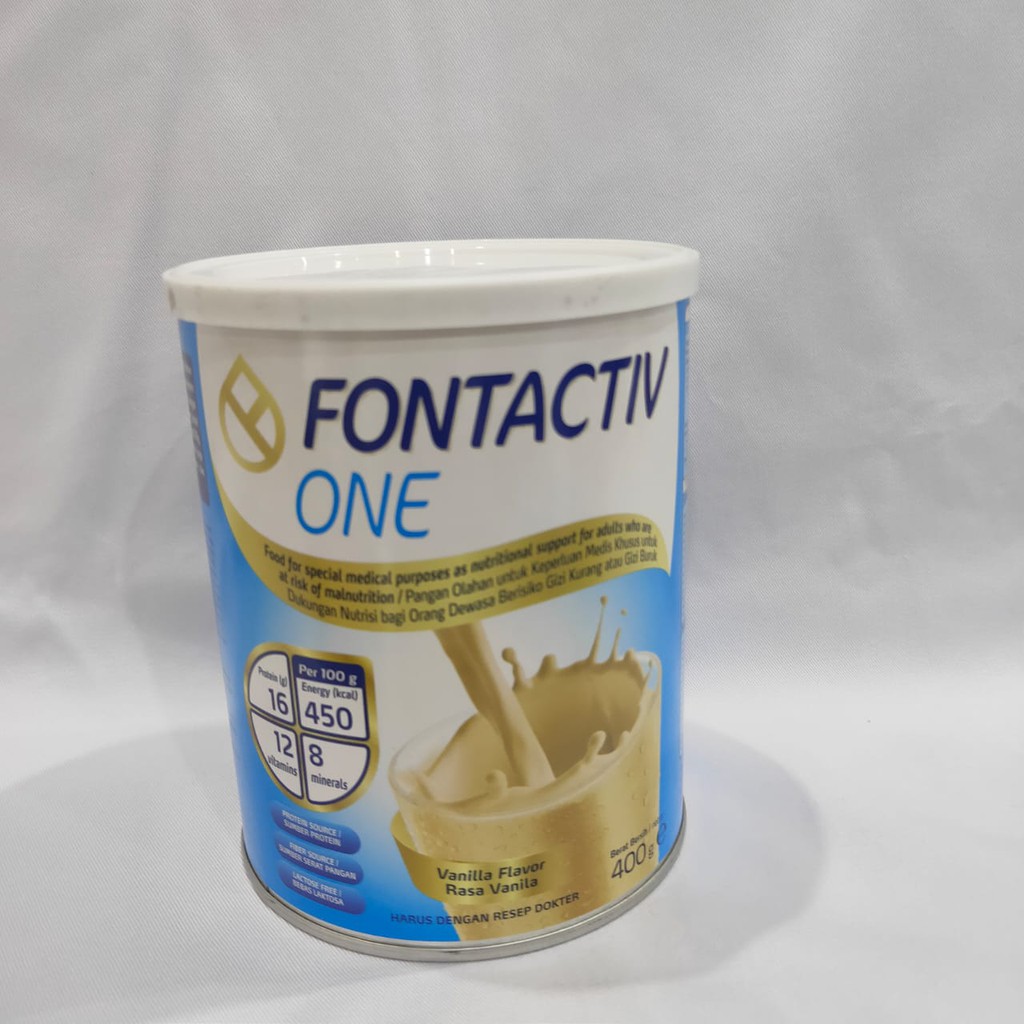 Jual Fontactive One Vanila 400g | Shopee Indonesia