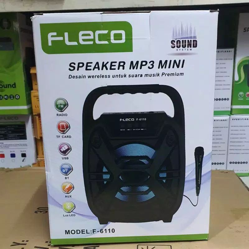Jual Speaker fleco f-6110 karaoke | Shopee Indonesia