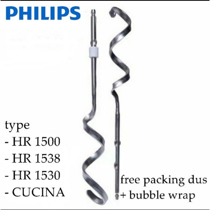 Jual stick hand mixer philips spiral original | Shopee Indonesia