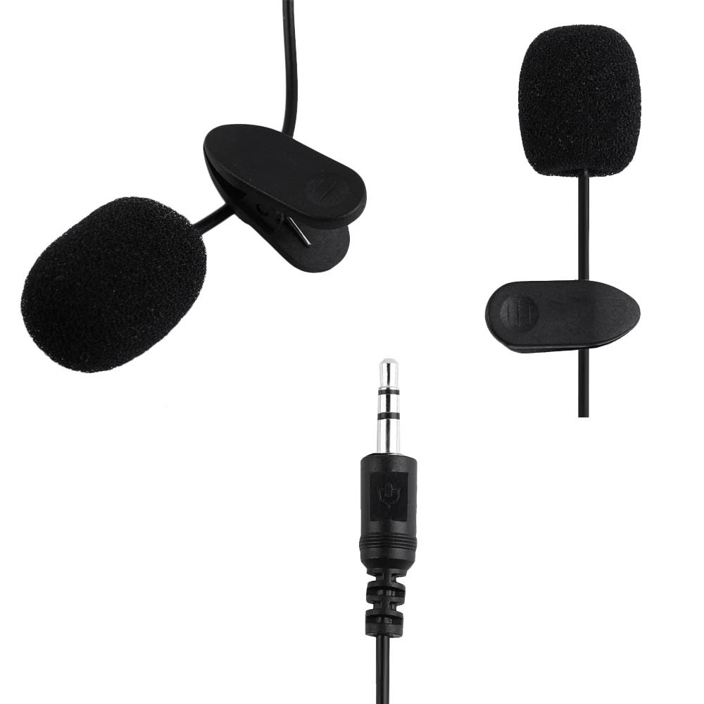 Jual Mini Microphone Mikrofon Clip On Mic Kabel Hp Jepit Saramonic U ...