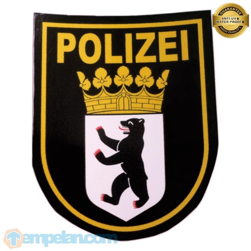 Jual STIKER POLIZEI BERLIN | Shopee Indonesia