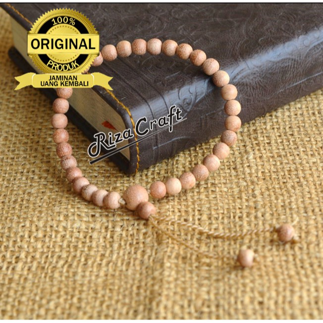 Jual Gelang Tasbih Kayu Bidara Arab Laut ASLI ORIGINAL 33 Butir Etnik ...