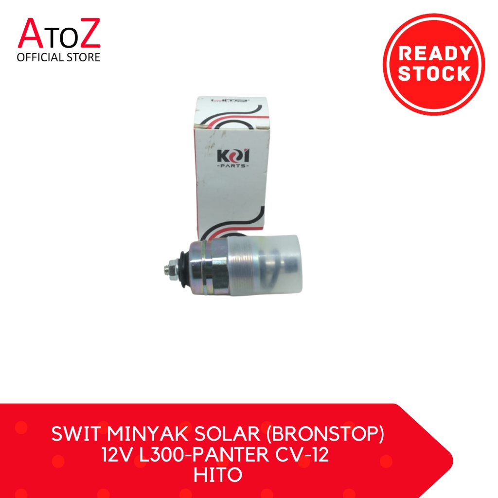 Jual SWIT MINYAK SOLAR (BRONSTOP) 12V L300-PANTER CV-12 HITO | Shopee ...