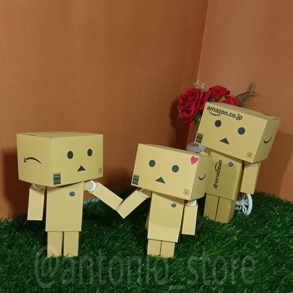 Jual BONEKA DANBO LUCU PAPERCRAFT COCOK BUAT KADO/ PAJANGAN/ DEKORASI ...