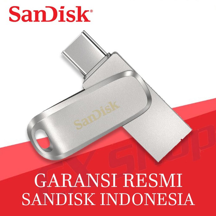 Jual Sandisk OTG 64GB USB Type-C USB 3.1 Ultra Dual Drive Luxe | Shopee ...